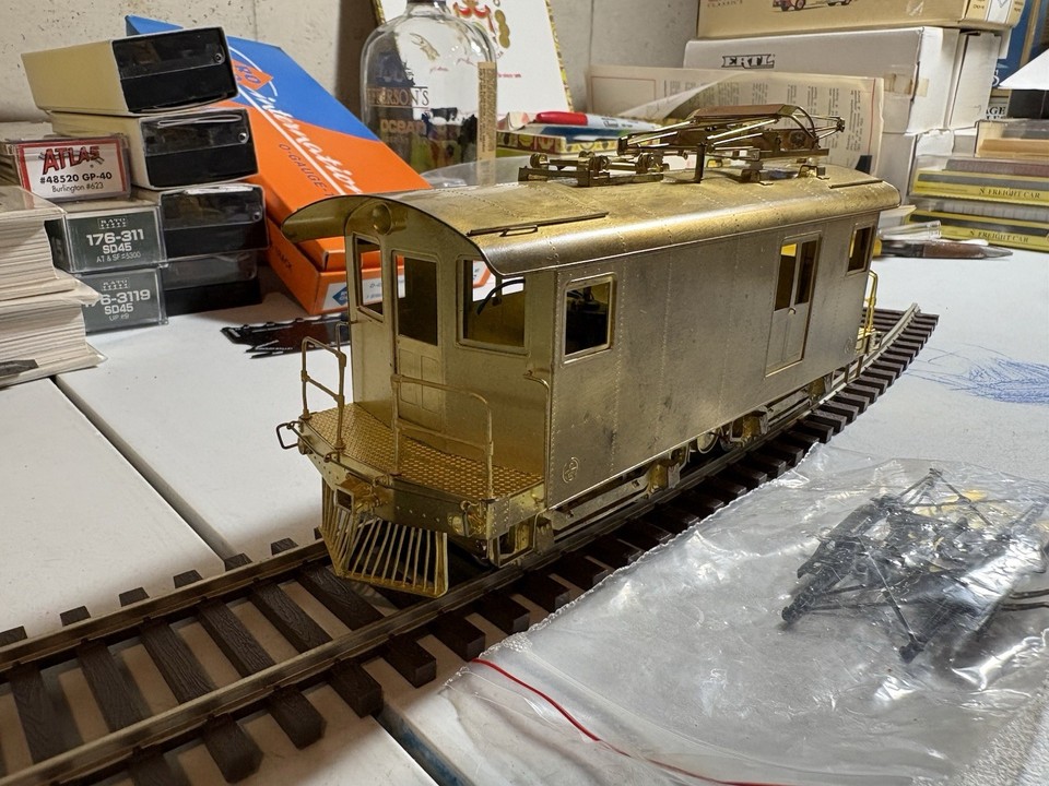 The Car Works O Scale Brass Baldwin-Westinghouse 49-Ton Box Cab ...