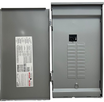 Siemens, PNW2040B1150C, 150A, Plug‑On Neutral Load Center, 20‑Space ...