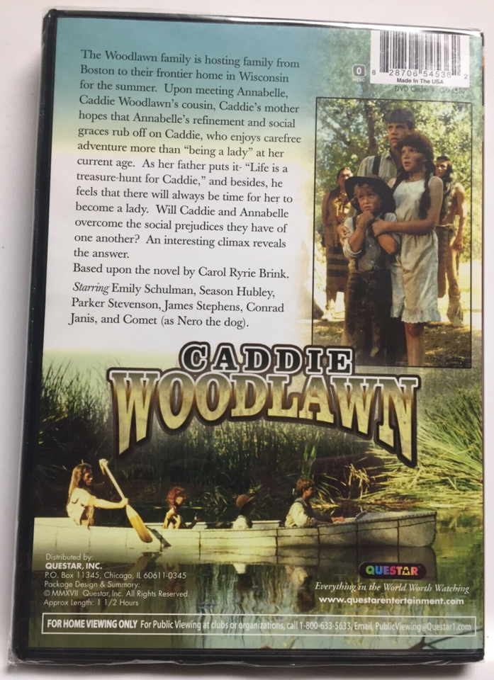 Caddie Woodlawn [1989] (DVD,2017) Parker Stevenson,BRAND NEW! | eBay