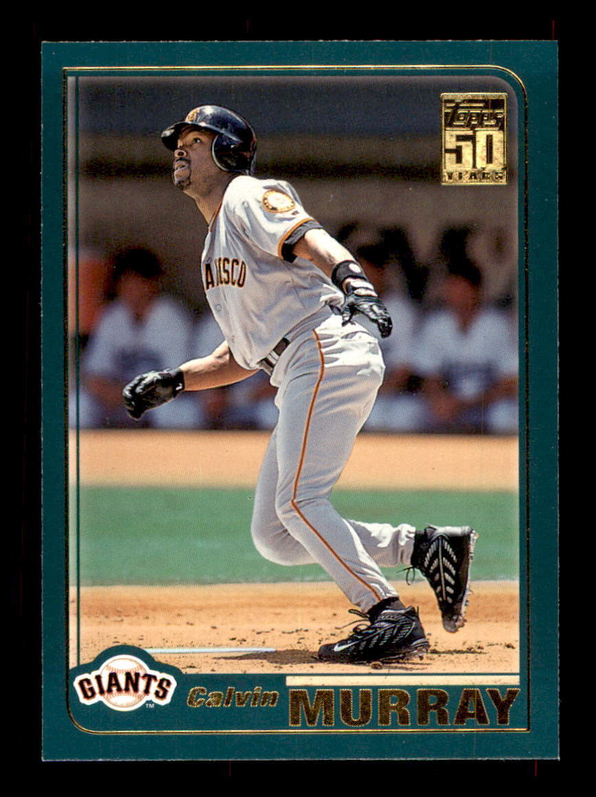 2001 Baseball Topps Calvin Murray San Francisco Giants #659 | eBay