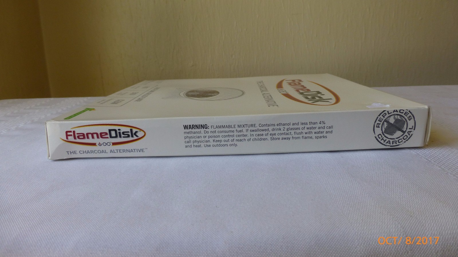 Flame Disk Charcoal Alternative Replaces Charcoal Camping Gear 2008 Set ...