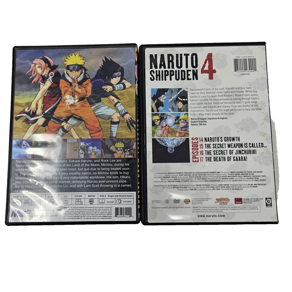 Naruto Animal Riot Of The Crescent Moon Island & Naruto Shippuden ...