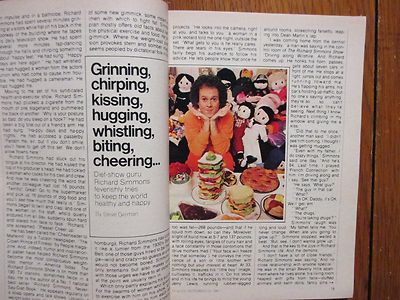 Sept 19-1981 TV Guide (RICHARD SIMMONS/SEAN ASTIN/PATTY DUKE/KATE ...