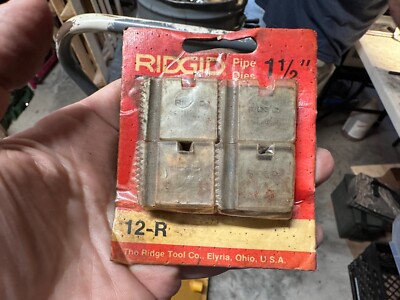 Ridgid 12-R Pipe Dies 1 1/2" - 37845? | eBay