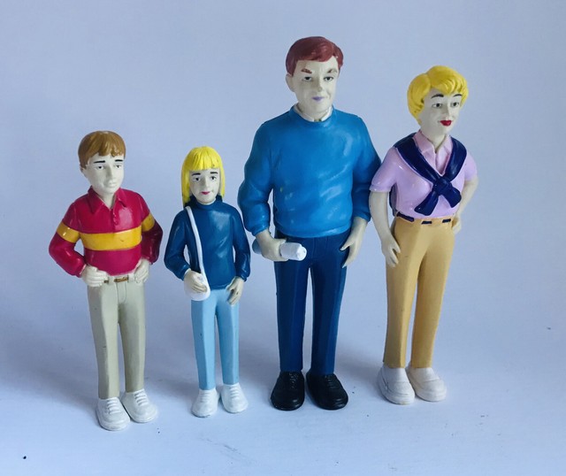 Lakeshore White Family Block Play People AA201 for sale online | eBay