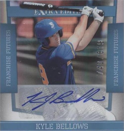 2010 Donruss Elite Extra Edition - Kyle Bellows #84 Franchise Futures ...