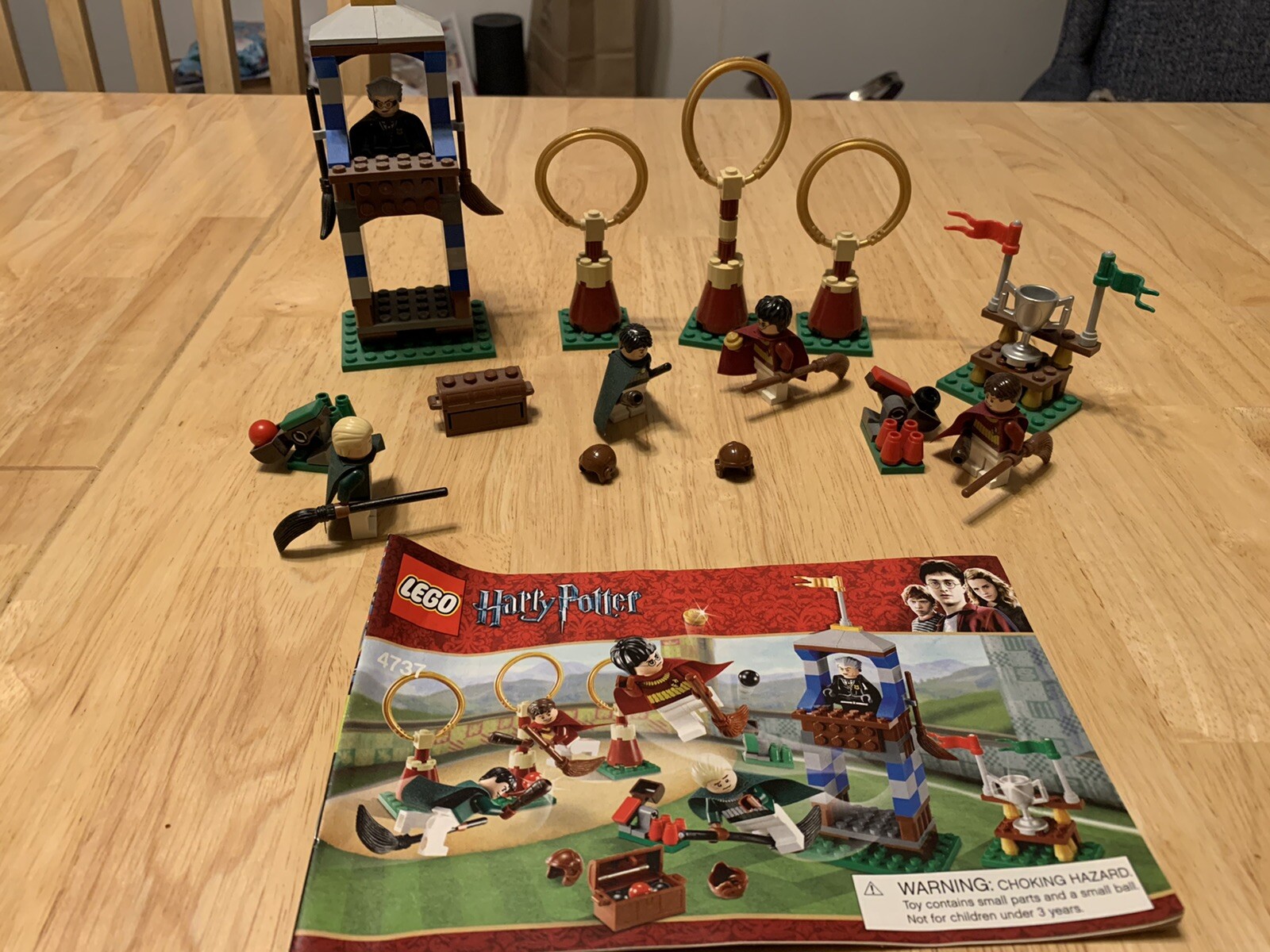 LEGO 4737 Harry Potter The Quidditch Match - 100% Complete W ...