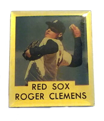 Boston Red Sox Pins Roger Clemens Pin Vintage 1990 MLB Collector ...