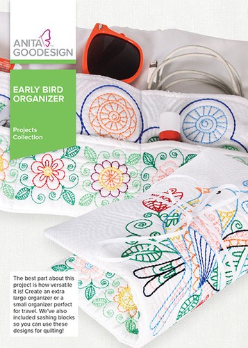 Anita Goodesign Early Bird Organizer Embroidery Machine Design CD NEW ...