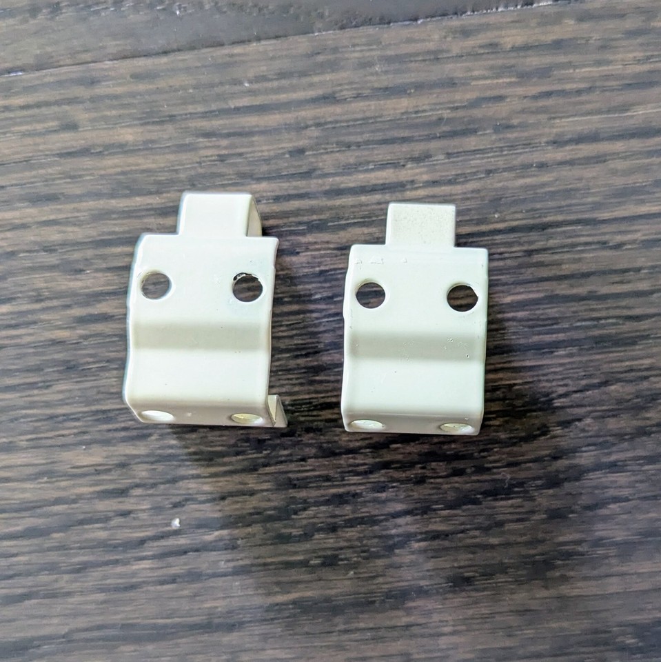 Levolor Mini Blinds Brackets, White, 1 Pair | eBay