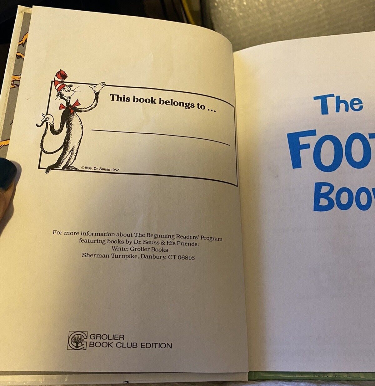 The Foot Book (The Bright and Early Books for Beginning Beginners) by ...