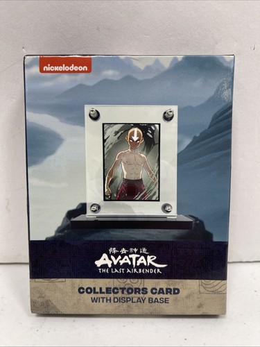 Culturefly Avatar The Last Airbender Aang Collectors Card w/Display ...