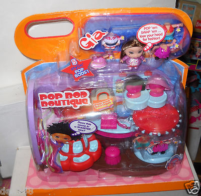 #7573 NRFB Mattel Shorties Pop Bod Boutique with Gia Doll | eBay