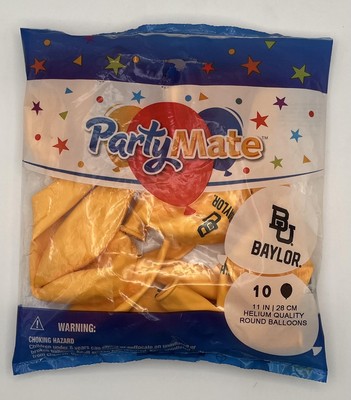 Baylor Bears NCAA College University Sports Party Decoration 11" Latex ...