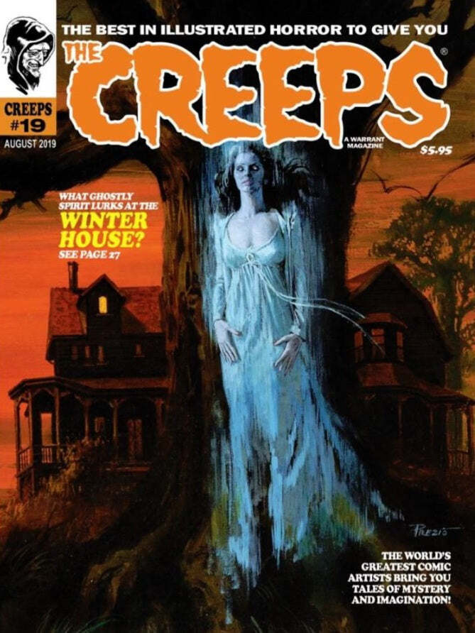 The Creeps #19, August 2019 (Vic Prezio, Horror Comics, Warren Inspired ...