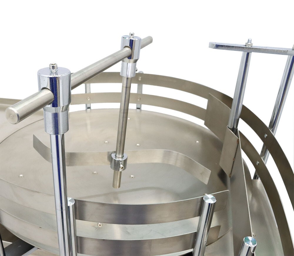 23.6" Auto Rotary Bottle Sorter Table Bottle Accumulation Table Sorter ...