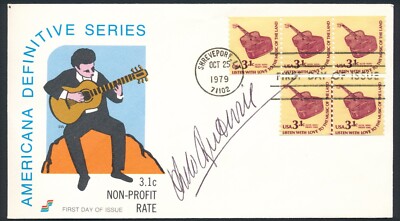 Arlo Guthrie - Signed Music Related FDC - Autograph | eBay