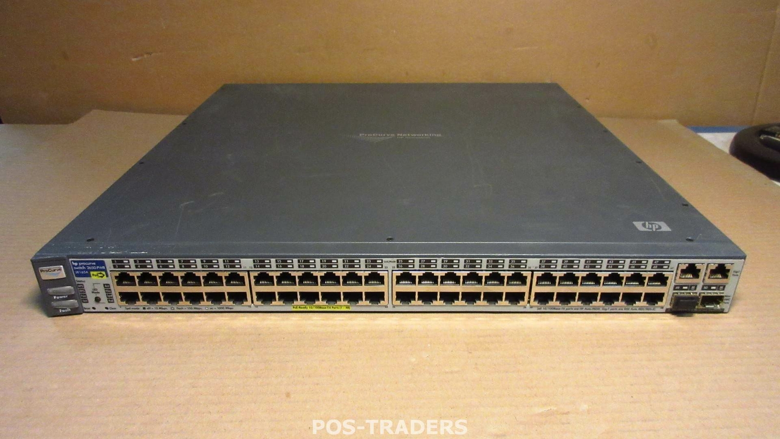 HP 2650-PWR ProCurve POE 48Port 10/100 Network Managed Switch 2x SFP ...