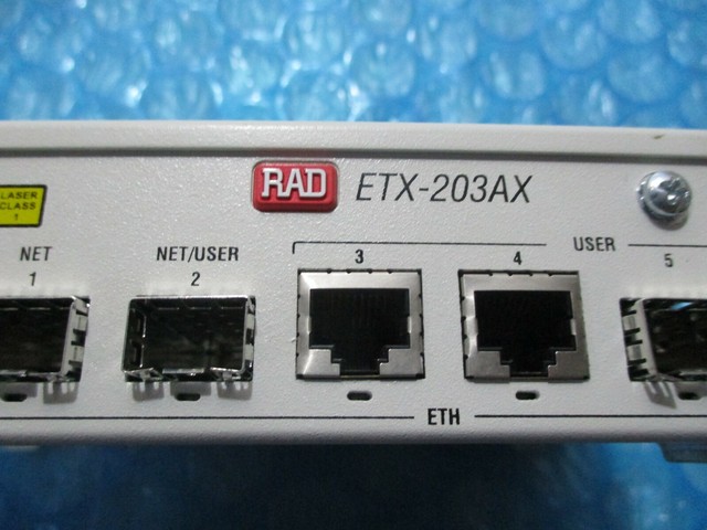 RAD Etx-203ax 6661650000 Ether Access Carrier Ethernet Demarcation ...