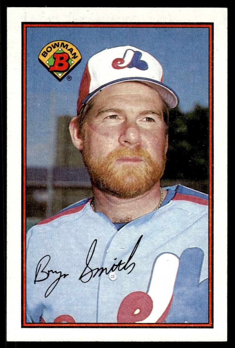 1989 Bowman Baseball Card Bryn Smith AA Montreal Expos #353 | eBay