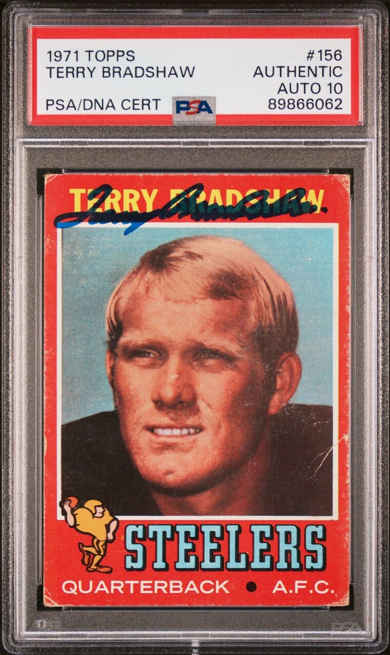 Terry Bradshaw Autographed Memorabilia | Signed Photo, Jersey ...
