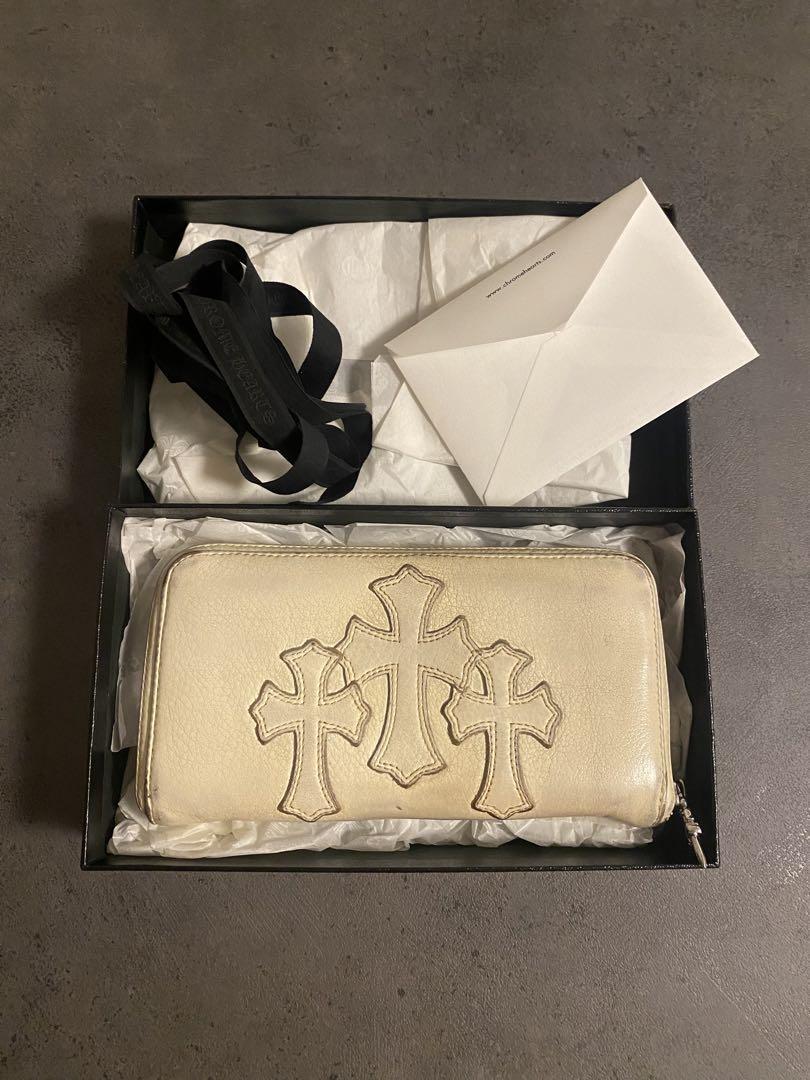 CHROME HEARTS Cemetery Cross Long Wallet Japan Import… - Gem