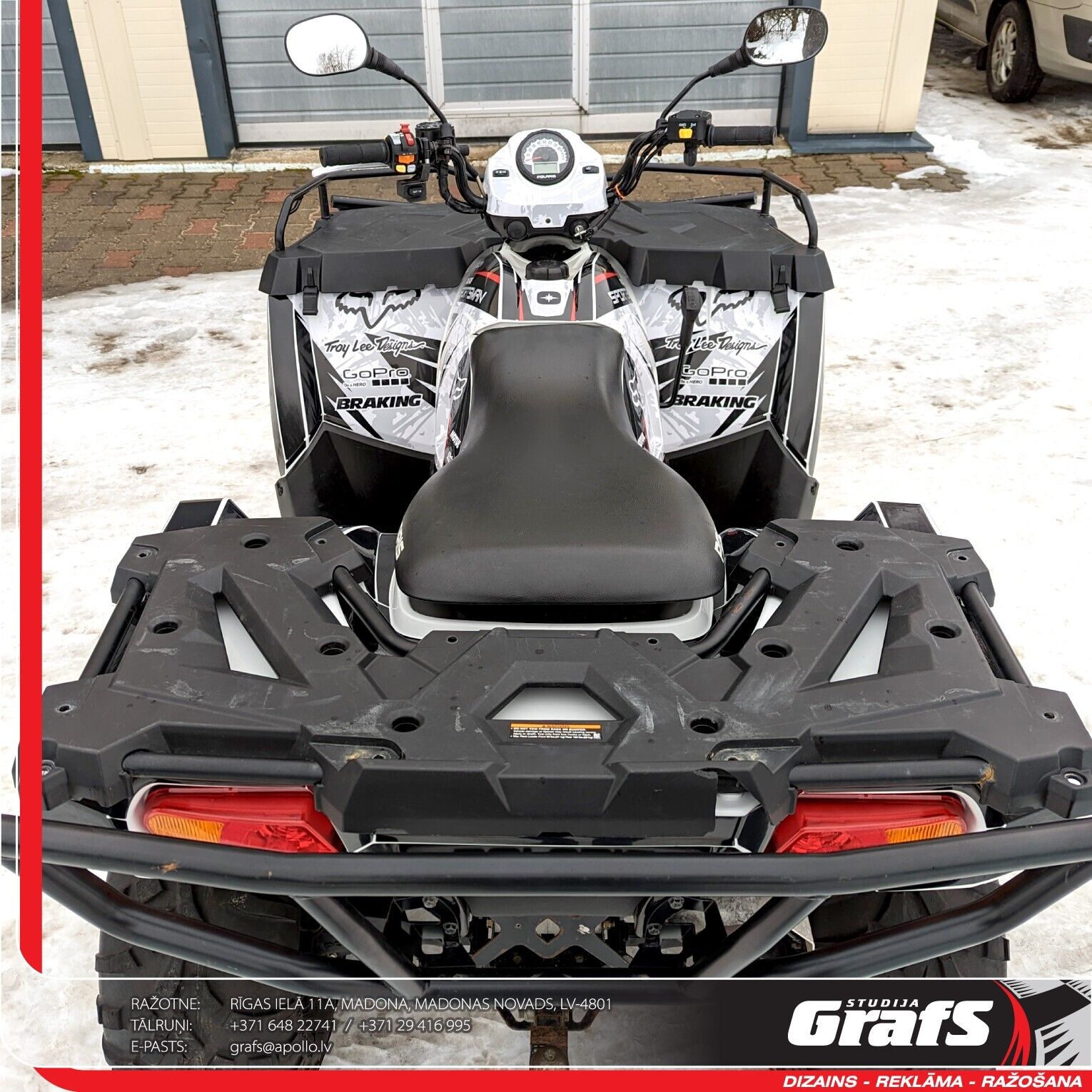 2014 2015 2016 2017 POLARIS SPORTSMAN 325 ETX 450 570 Graphics Decal ...