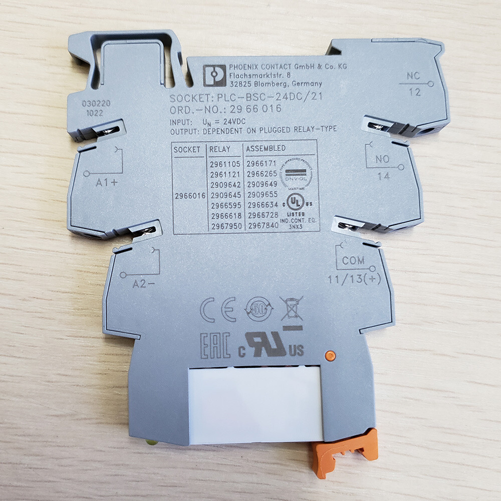 5PCS PHOENIX PLC-RSC-24DC-21No.2966171 No.2961105 Power Relay No ...