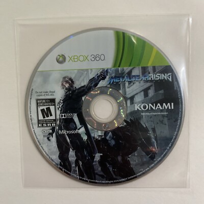 Metal Gear Rising Revengeance (Microsoft Xbox 360, 2013) Disc Only ...