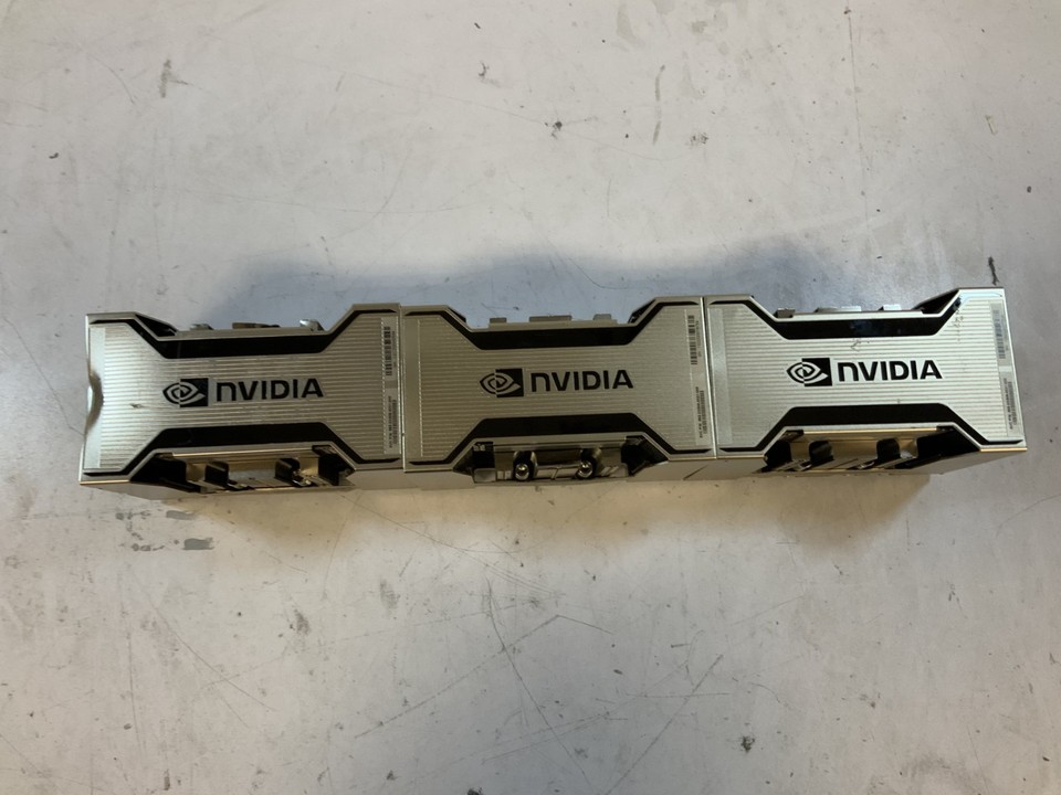 (Lot of 3) NVIDIA A100 SXM4 40GB Tensor Core GPU Module HEATSINK ONLY ...