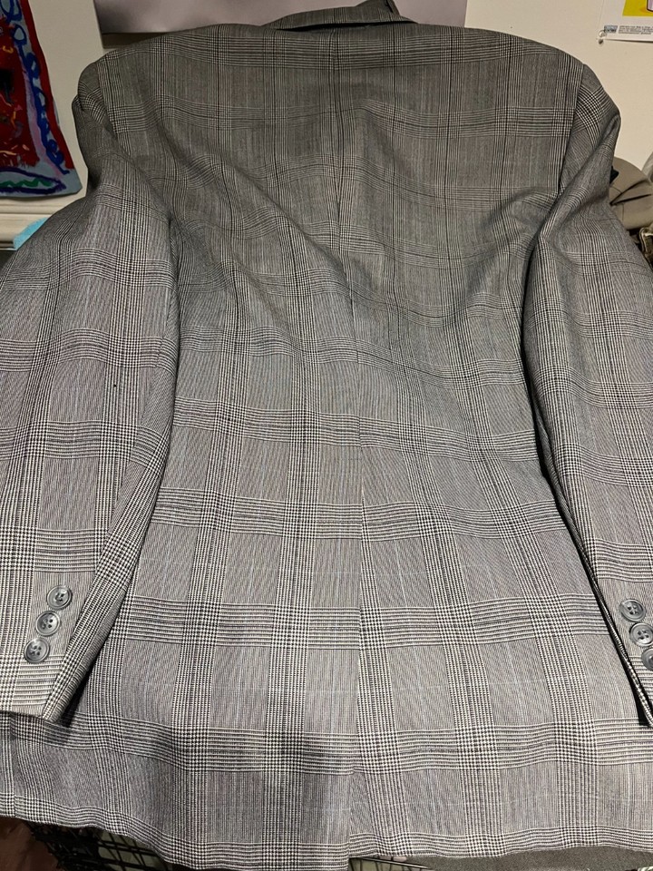 Vintage George Barry Blazer w/ Pants Tailored Size 46 R Perfect ...