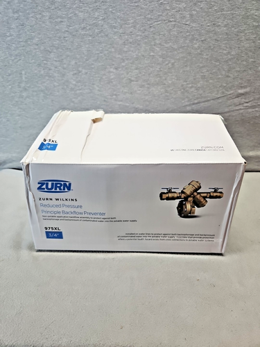 ZURN WILKINS 1" 1-975XL Reduced Pressure Backflow Preventer Valve B11 ...