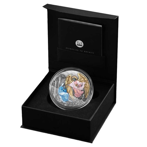 2025 Gabriel The Herald of Salvation 2-oz Antiqued Silver Coin by T&S ...