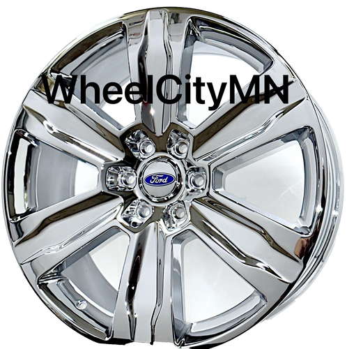 22” chrome OE 10004 replica Platinum wheels fits 2004 2022 Ford F150 ...