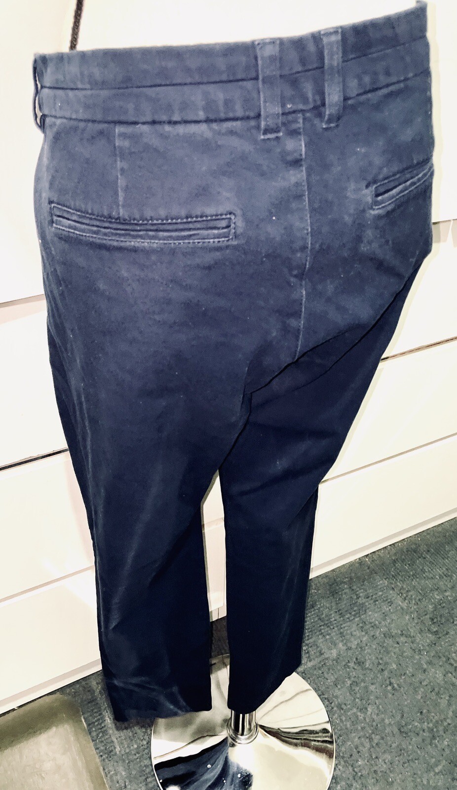$39 OLD NAVY SLIM CITY LONG TAPESTRY BLUE COTTON STRETCH PANTS 18R (40 ...