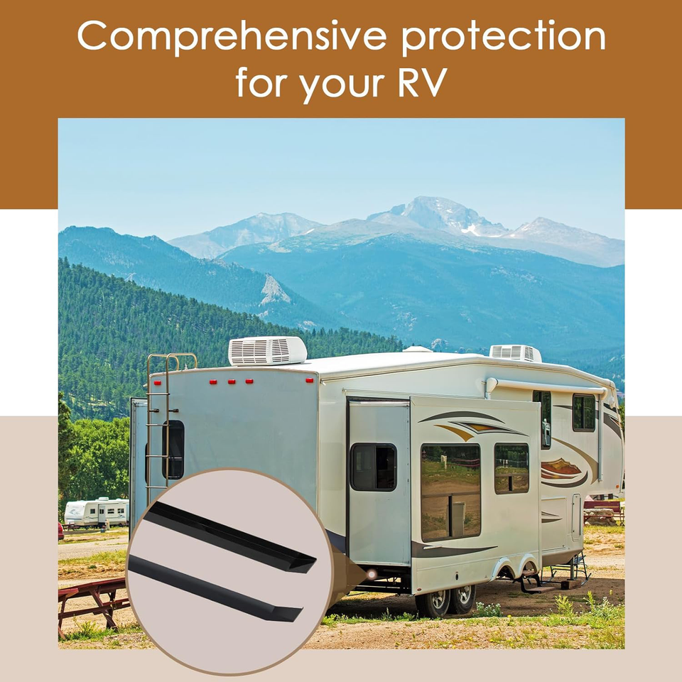 2 Pcs RV Slide Out Ski Set Slide Out Stabilizers for RV Camper Slide ...