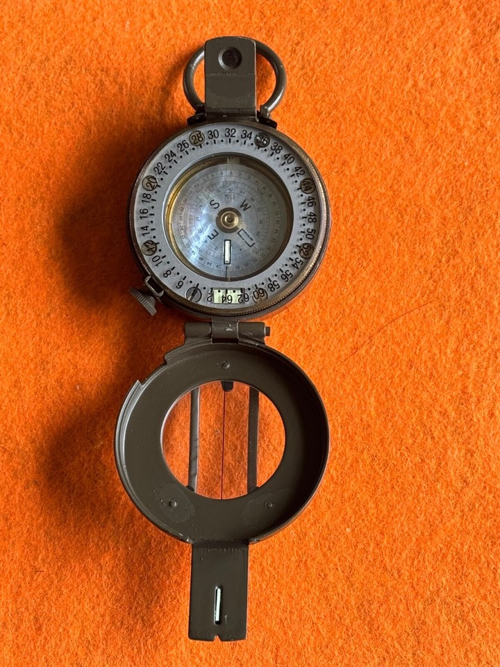 British Army Stanley G150 mils version prismatic compass | eBay UK