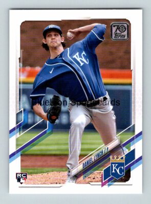 Daniel Lynch Topps Update Rookie Baseball Card 2021 Royals | eBay