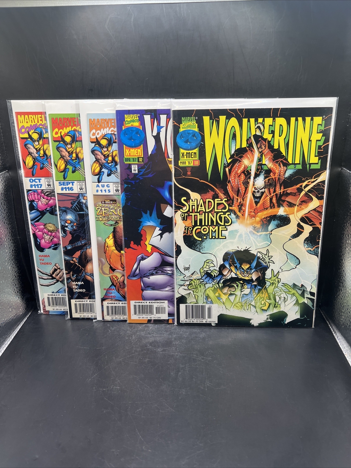 Marvel Wolverine 1st Series Issue #s 111 112 115 116 & 117. Lot Of 5 ...