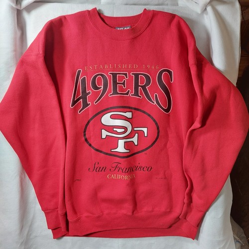 Vintage San Francisco 49ers Sweatshirt Mens XXL Crew Neck Sweater NFL ...