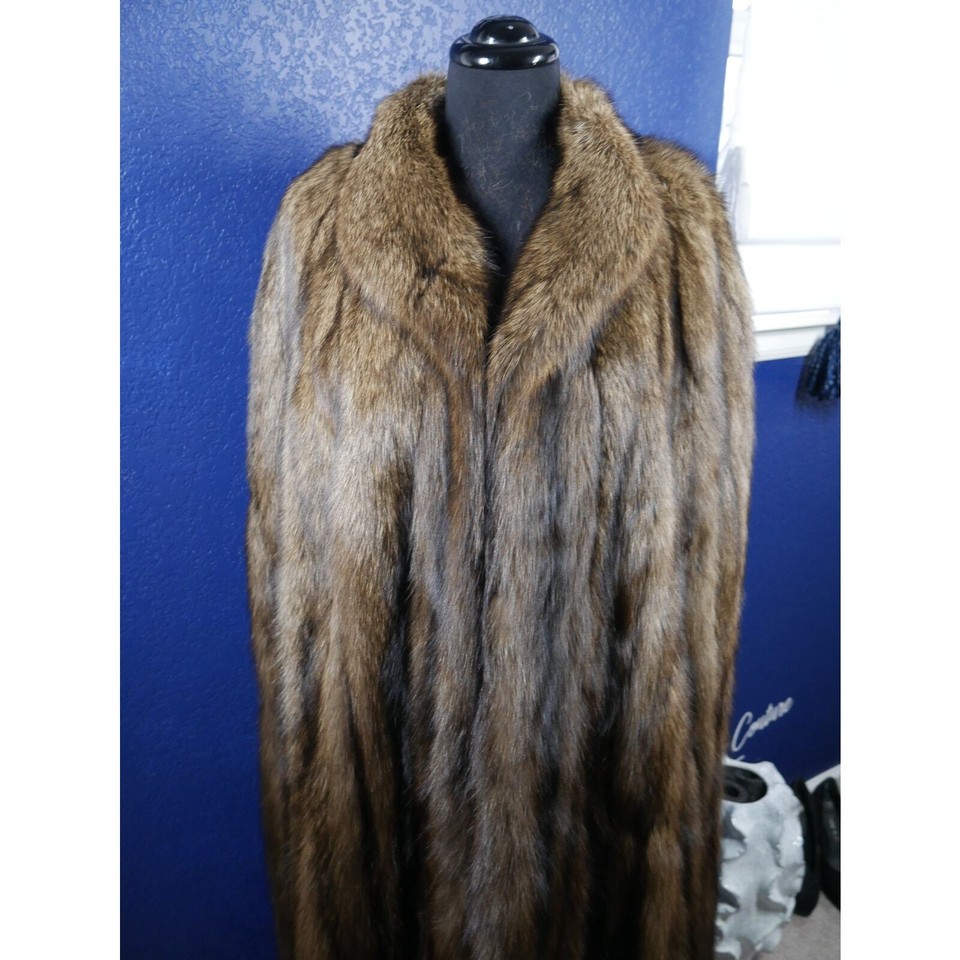 Gorgeous RARE Fisher Sable Full Length Swing CAPE! Cloak Fur Coat | eBay