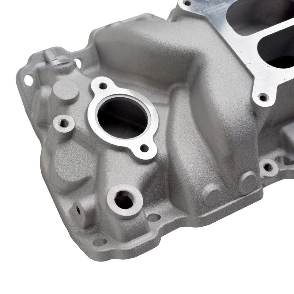 Dual Plane High Rise Intake Manifold for SBC Chevy V8 305 327 350 400 ...