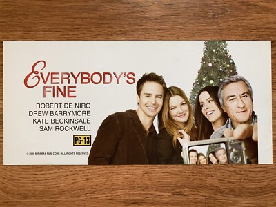 🌟 Everybody's Fine - Movie Theater Mylar / Poster - 6x13 | eBay
