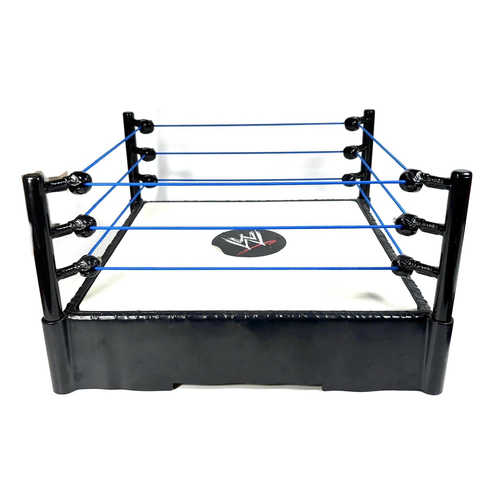 2010 Mattel WWE Smack Down Wrestling Ring 11 X 11" WWF Spring Loaded ...