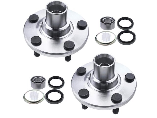 Front Wheel Hub Assembly Set For 83-91 Toyota Camry 2.0L 4 Cyl 1.8L 2 ...