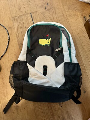 Masters Backpack - Black, White, and Green | eBay