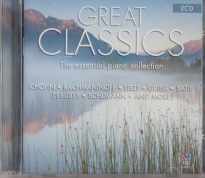 C.D.MUSIC F687 GREAT CLASSICS : THE ESSENTIAL PIANO COLLECTION 2 DISC ...