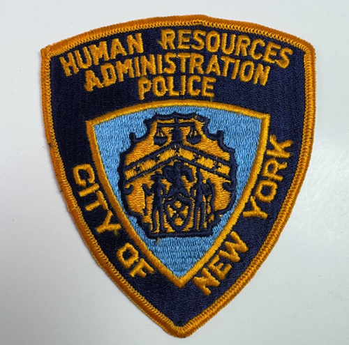 New York Police Human Resources NY Patch BB10 | eBay