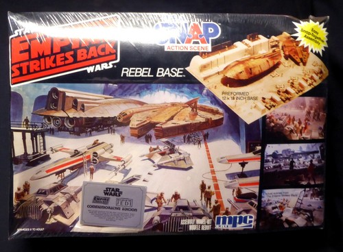 Star Wars Rebel Base It's A Snap Model Kit Commemorative Ed TESB AMT ...