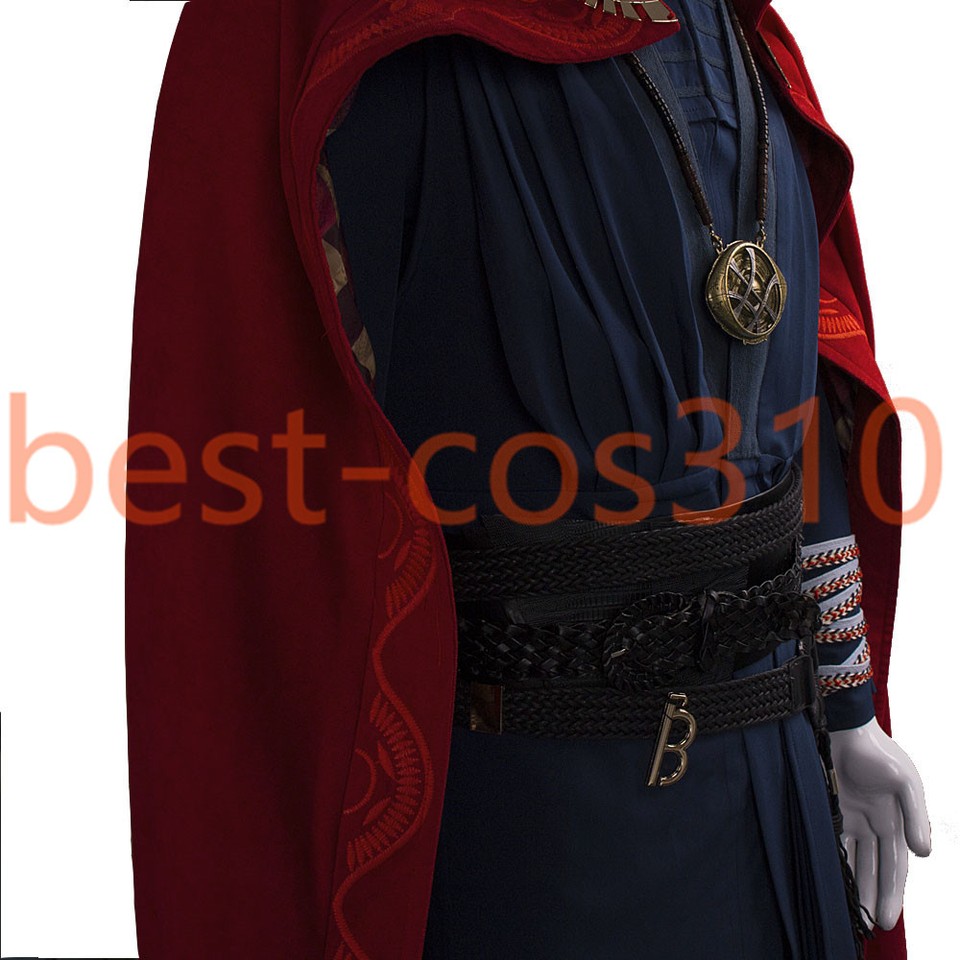 Revengers Cosplay Doctor Strange Robe Necklace Ring Accessories Full ...